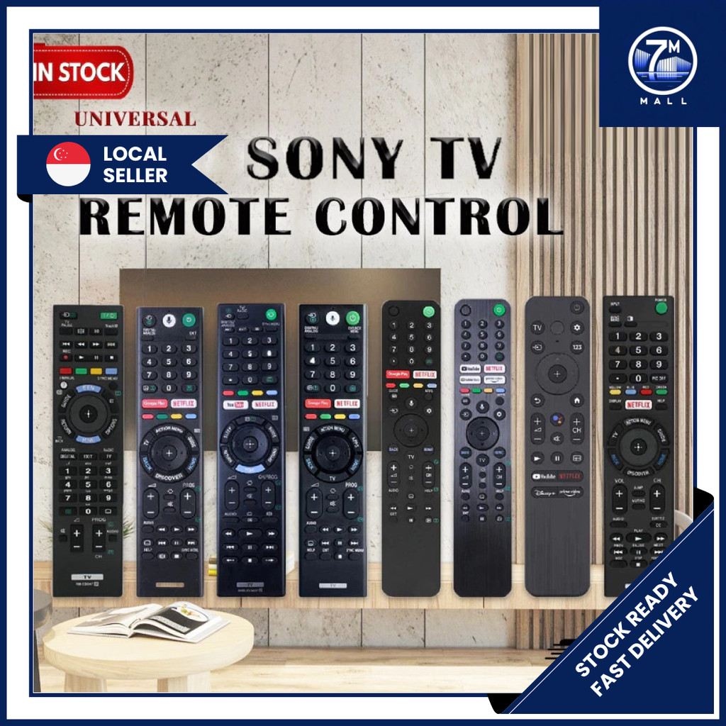 Sony Smart Bravia TV Remote Control With Voice Universal Replacement RM ...