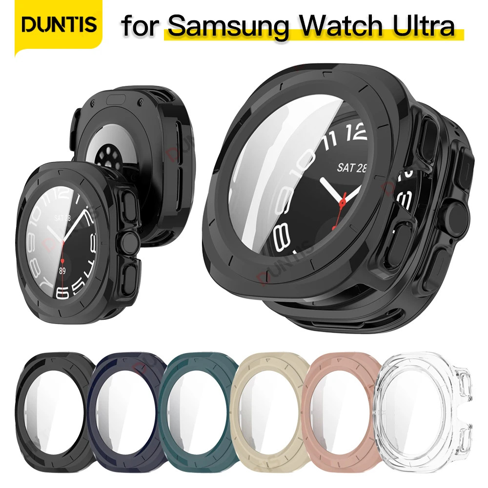 for Samsung Galaxy Watch 7 Ultra case Protective shell 360° all-round ...