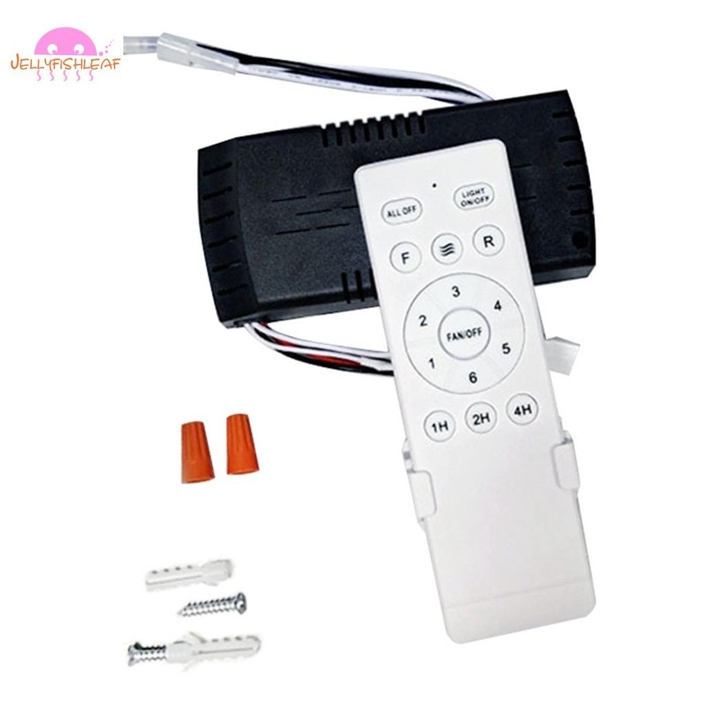 Universal Ceiling Fan Remote Control Kit Replacement, 6-Speed & Timing ...