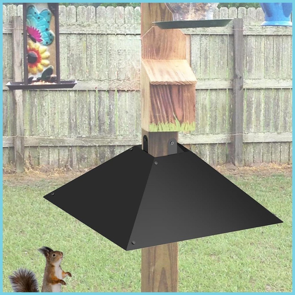 Bird Feeder Squirrel Guard Bird Feeder Baffle Outside Pole Mount ...