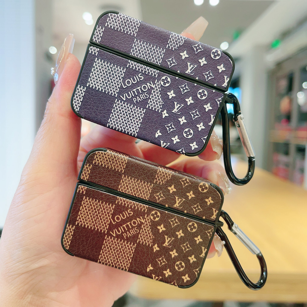 Square Leather AirPods AirPods 1/2/3/4/Pro/Pro2 Fashion Luxury Big ...