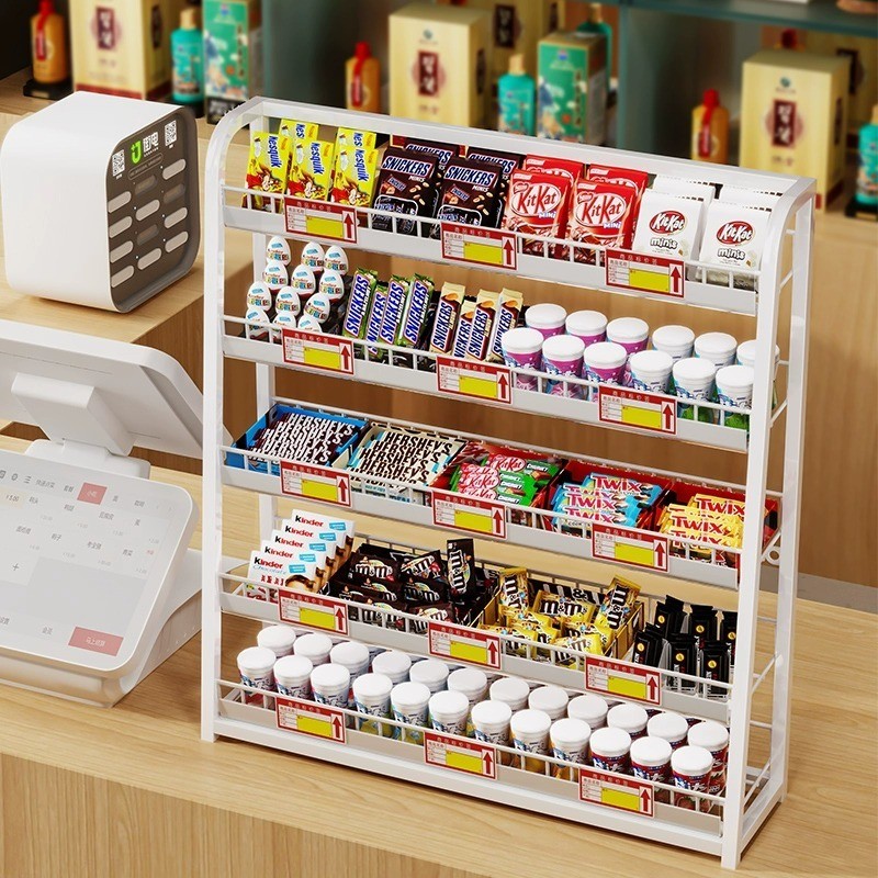 Supermarket Cashier Machine Front Small Shelf Convenience Store Chewing ...