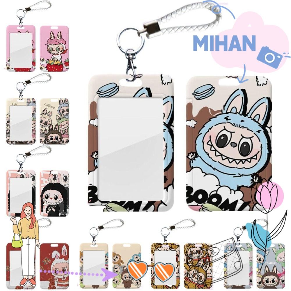 MH Labubu Card Set, Reusable Comes with Lanyard Labubu Card Sleeve ...