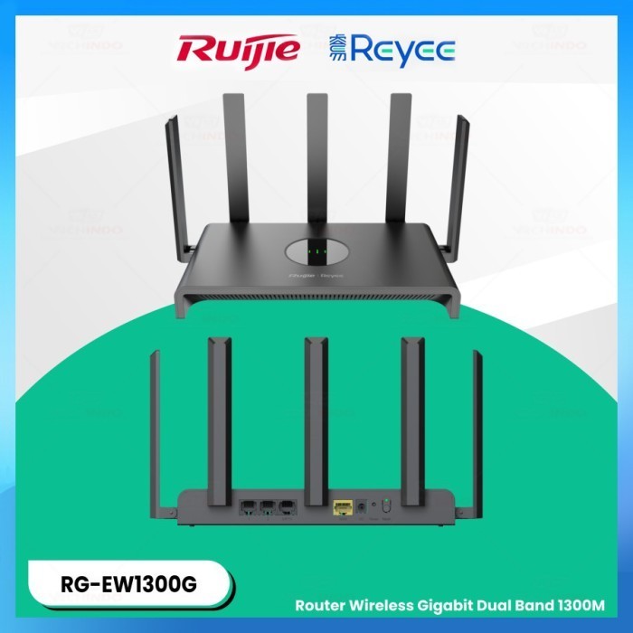Ruijie RG-EW1300G 1300M Dual band Gigabit Wireless Router!! | Shopee ...