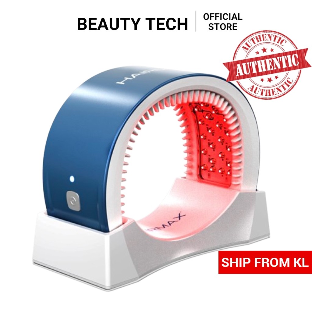 HAIRMAX Hair Growth Cap Red Light Therapy 655nm LLLT Hair Loss Device ...