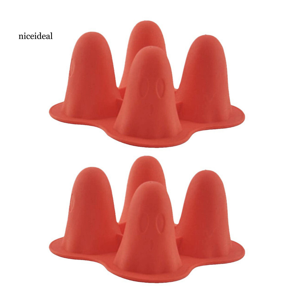 [Nice] Ghost Jello Mold Halloween Ghost Face Silicone Mold Spooky Ghost ...