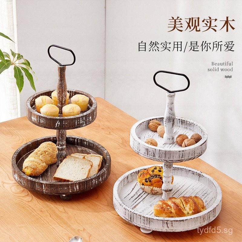 American Country Style Home Buffet Dessert Display Tray Family ...