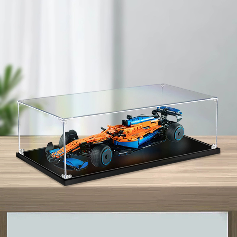 Lego 42141 McLaren F1 Racing Transparent Display Box | Popmart Labubu ...