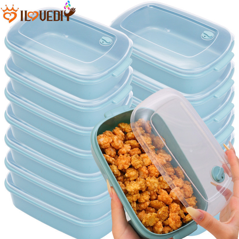 Sealed Freshness Food Containers | PP5 Microwave-Safe Set, Locking Lids ...