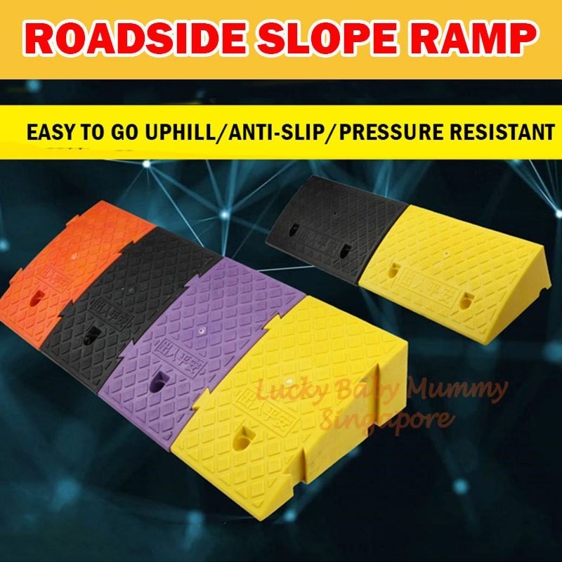 Heavy Duty Curb Ramp Pad for Car Bicycle Motorcycle Mobility Wheelchair ...