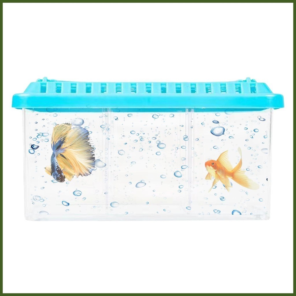 Betta Aquarium Desktop Fish Tanks Clear Container With Removable ...