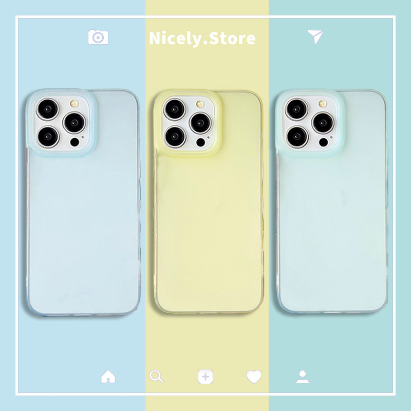 Solid Color Frosted Colorful Simple Phone Case Compatible for iPhone 15 ...