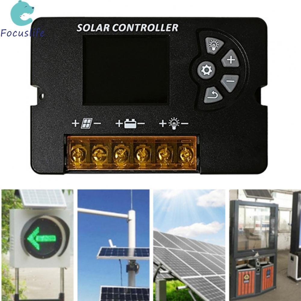 Solar Panel Regulator 12V/24V Compatibility High Precision PWM ...