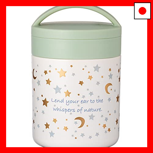 【Direct From Japan】Skater Antibacterial Thermal Insulation Soup Jar Soup Pot 300ml Star Pattern ...