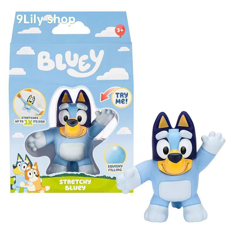 Bluey Bingo Box Toy Bluey and friends Peripheral Soft Rubber Doll ...