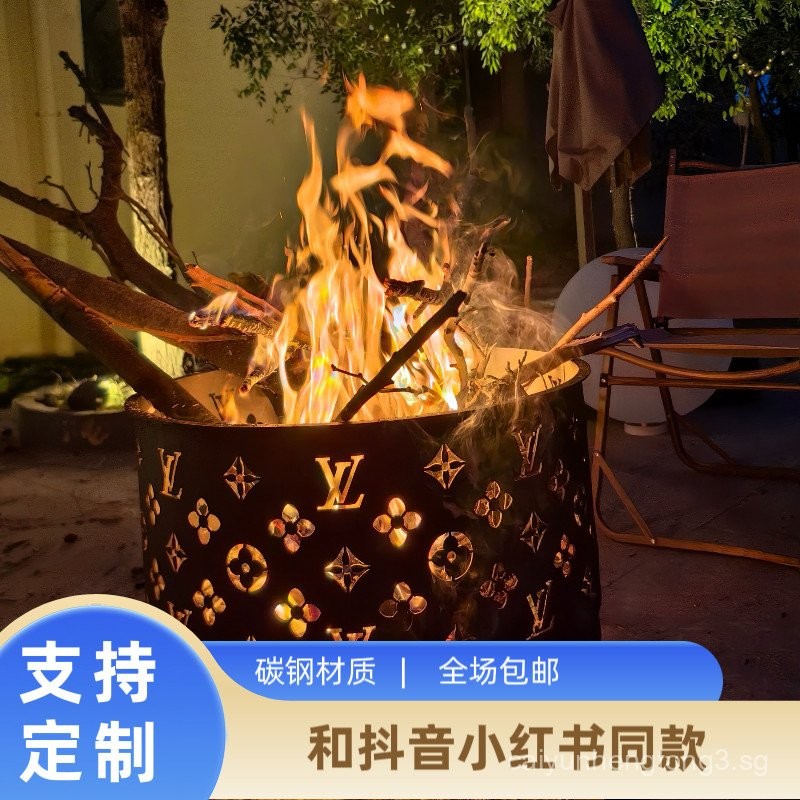 [High-profile figure]Roasting Stove Camping Outdoor Heating CampStove ...