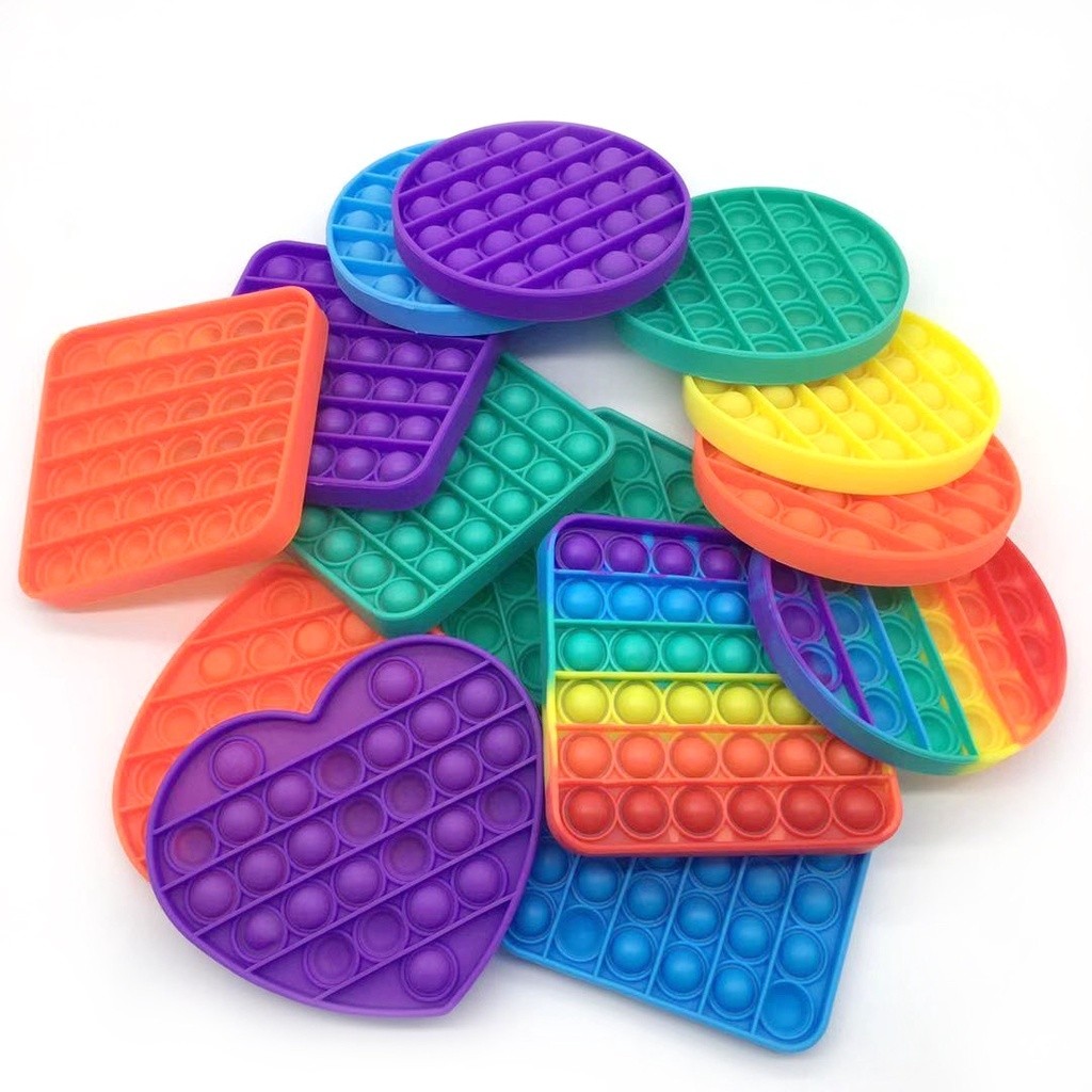 Foxmind Pop Bubble Sensory Fidget Pop It Toy Mainan Kanak Kanak Autism ...