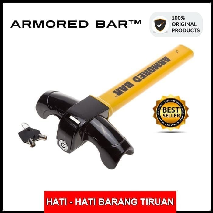 T Armored Bar Universal Rally Avanza Xpander Car Safety Steering Wheel ...