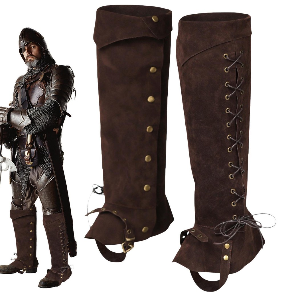 Medieval Boot Covers Vintage Leg Cover Medieval Renaissance Steampunk ...