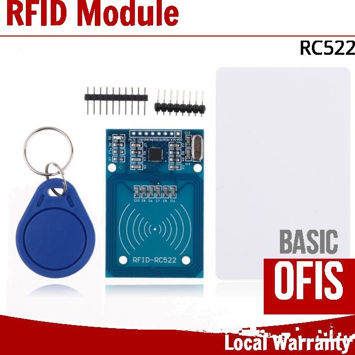 Arduino RFID RC522 Card Reader Detector Module Kit | Shopee Singapore