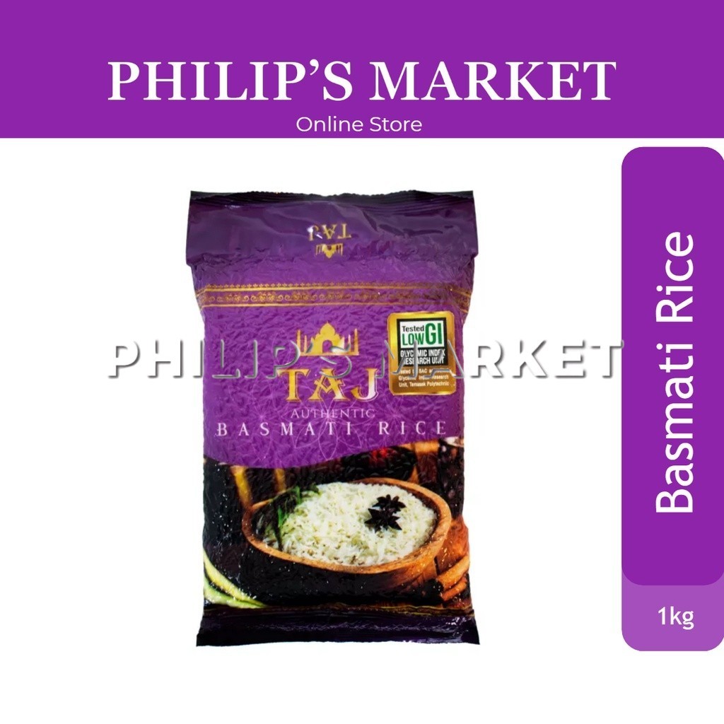 TAJ Basmati Rice 1kg | Shopee Singapore