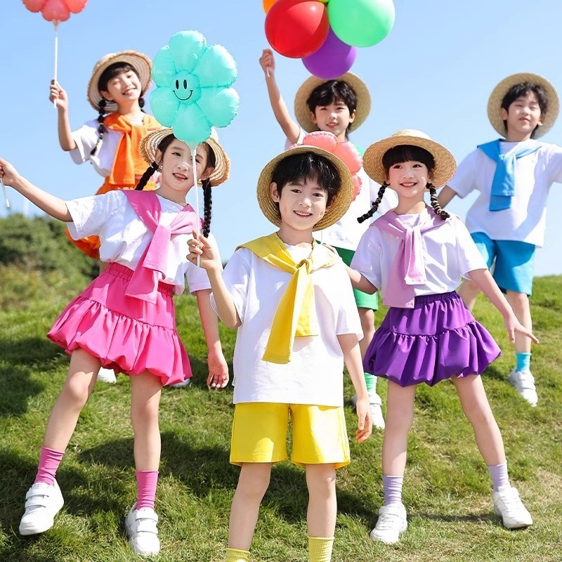 Children's Kindergarten Graduation Dance Chorus Performance Costume ...