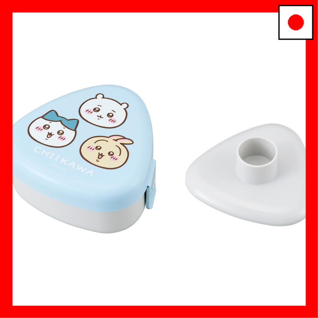 OSK Onigiri Case Antibacterial Lunch Box 290ml Chiikawa CKW No.4 with Press Mold Microwave Safe ...