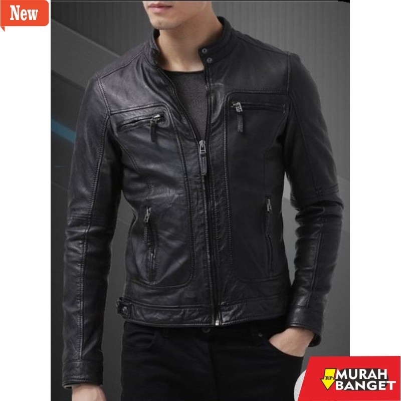 Garut men's leather jacket Latest ramones Men's Leather Jacket ...