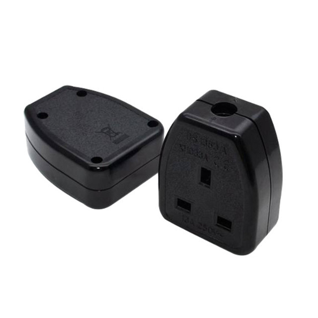 UK British Standard Power Adaptor Detachable Female socket Male plug ...