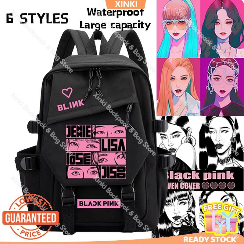 Jf3 blackpink Powder ink should aid the same backpack jennie Kim Ji-soo ...