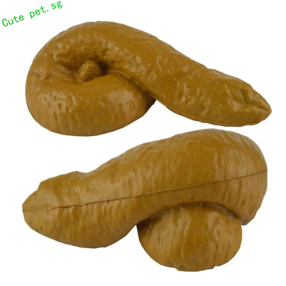 FUZOU Prank Fake Poop, Realistic Shits Classic Shit Realistic Fake Turd ...