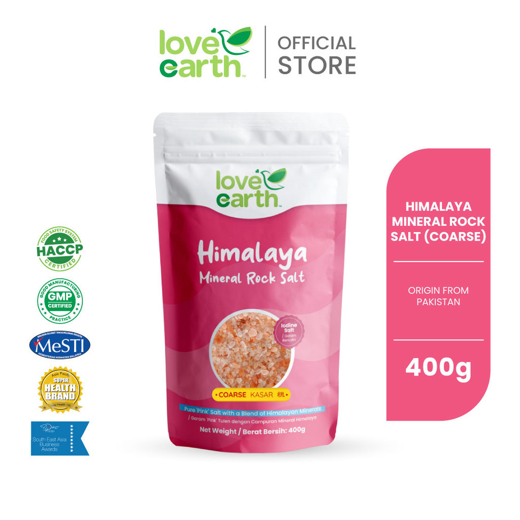 Himalaya Mineral Coarse Rock Salt 400g | Shopee Singapore