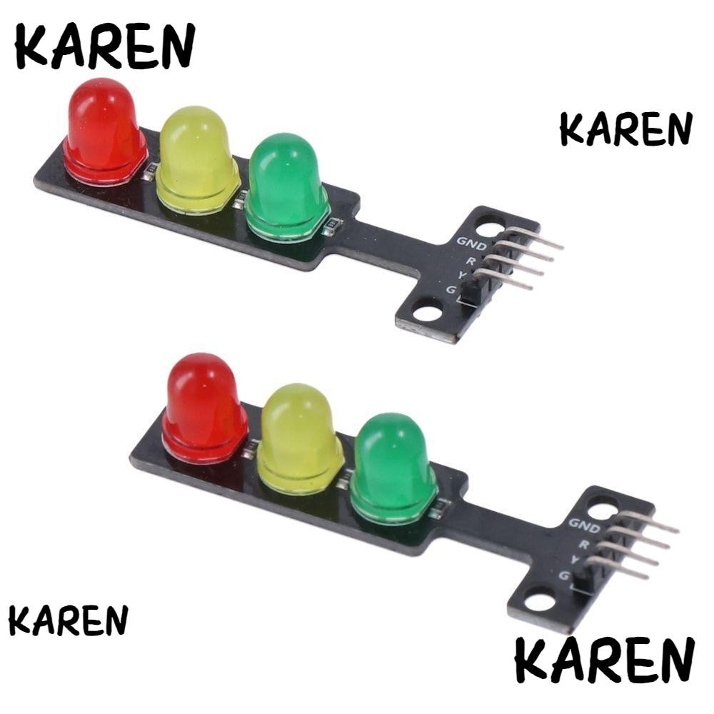 KAREN Traffic Light Display Module, DC 5V 5mm * 3 LED Traffic Light ...
