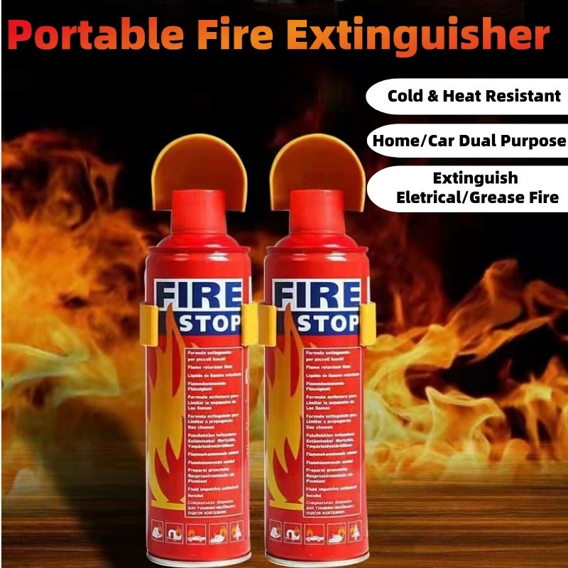 Portable Fire Extinguisher For Home/ Mini Home Car Fire Extinguisher ...