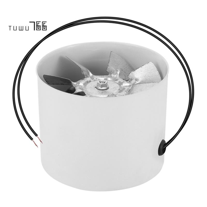 4 Inch Inline Duct Fan Air Ventilator Metal Pipe Ventilation Exhaust ...
