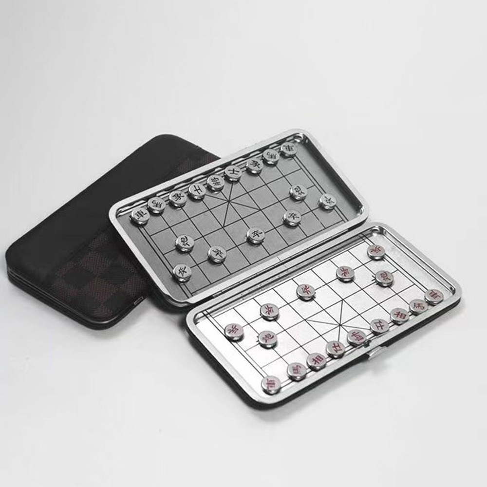 Portable Chinese Chess Magnetic Mini Chess Set Flip Board | Shopee ...