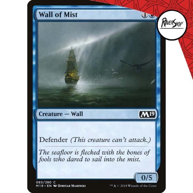 Magic The Gathering Card : Wall of Mist | Shopee Singapore