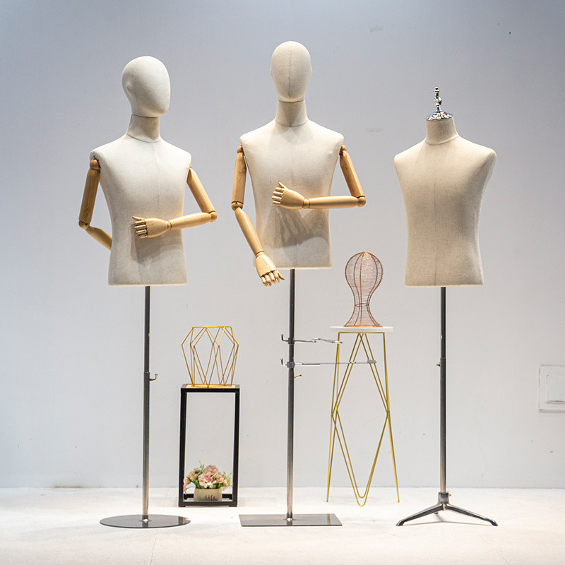 Fashion Brand Clothing Store Men's Model Window Display Stand Props Men ...