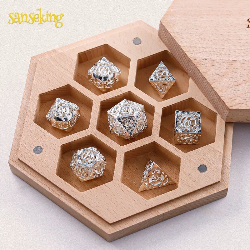 Sanseking Metal Running Group Dice coc Cthulhu DND Dungeon and Dragon ...