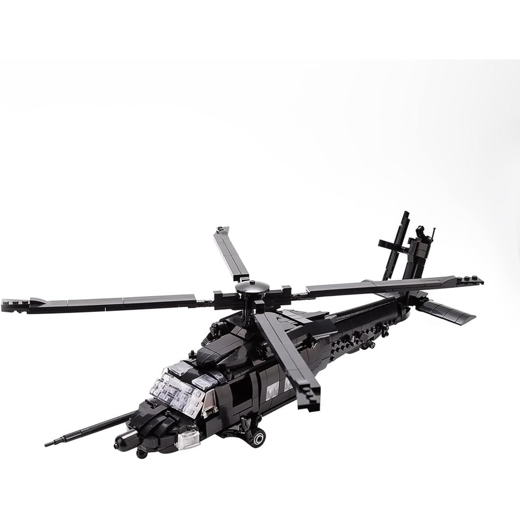 FunXylophy UH60M Black Hawk Military Helicopters Building Blocks ...