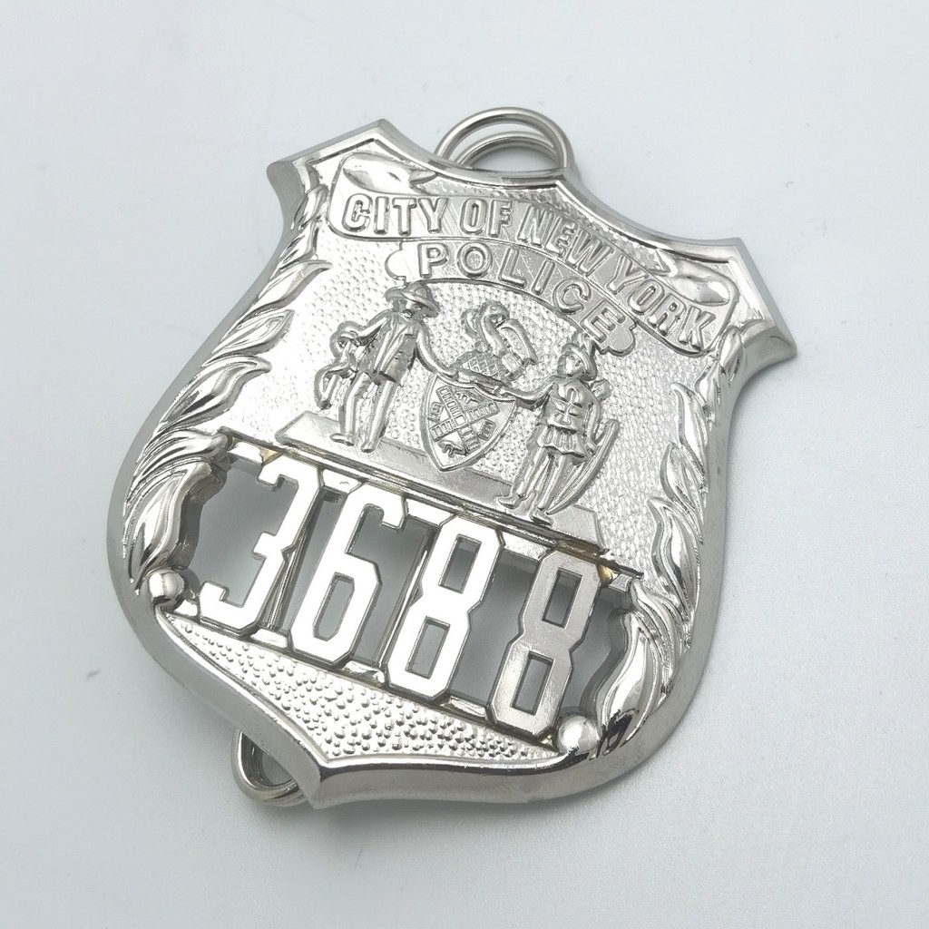 American NYPD Police Badge NYPD Film and Television Props COSPLAY EJ7P ...