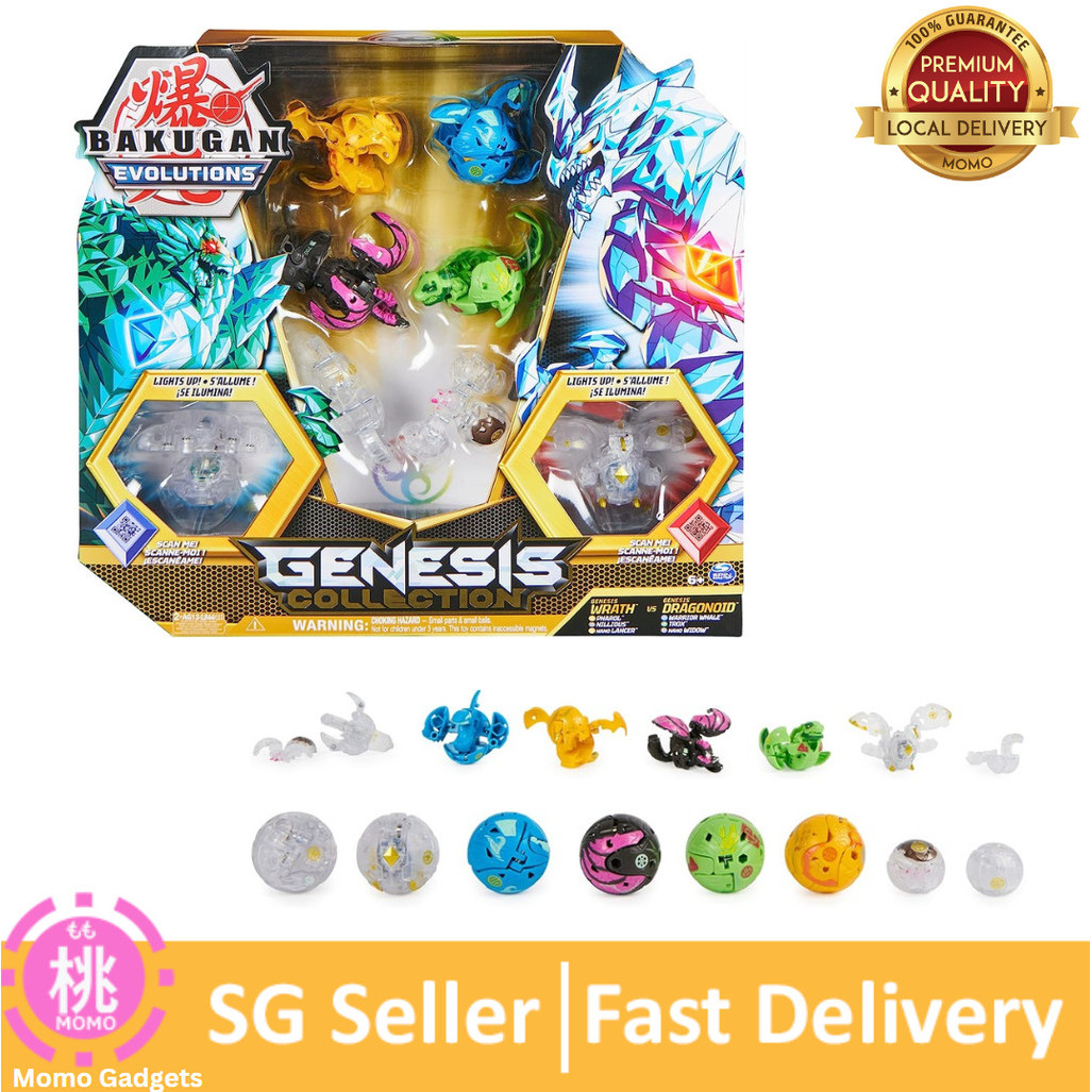 Bakugan Evolutions, Bakugan Genesis Collection Pack | Shopee Singapore
