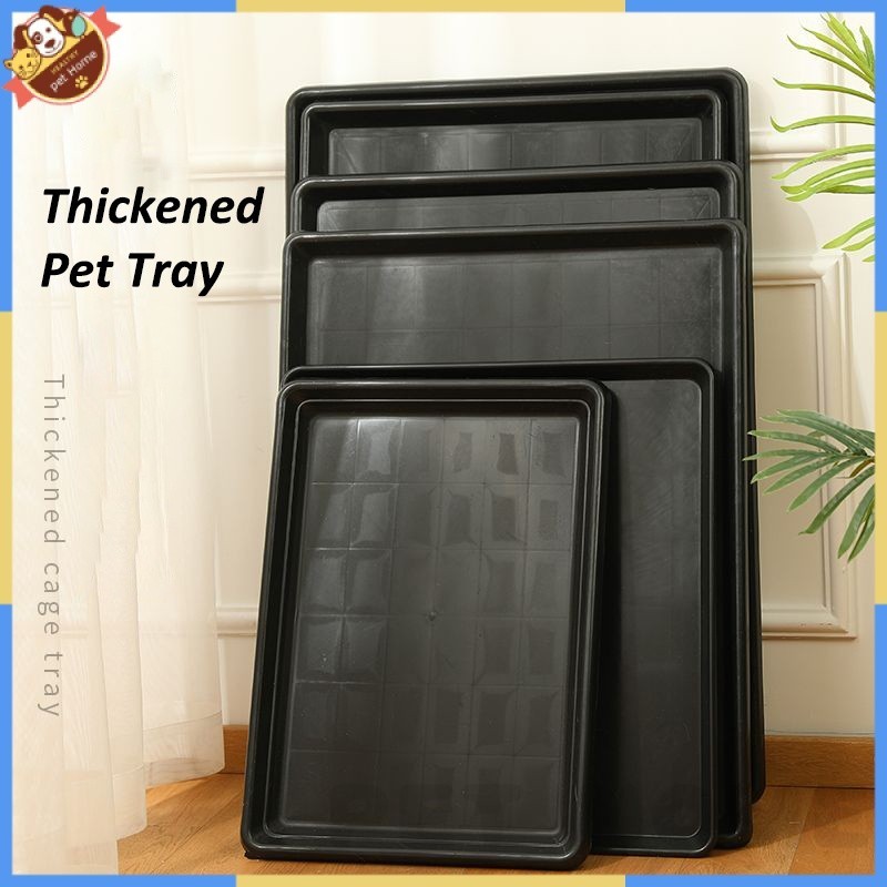 Pet Tray Dog Cage Large Plastic Care Dropping Tray Rabbit Cage Urine ...