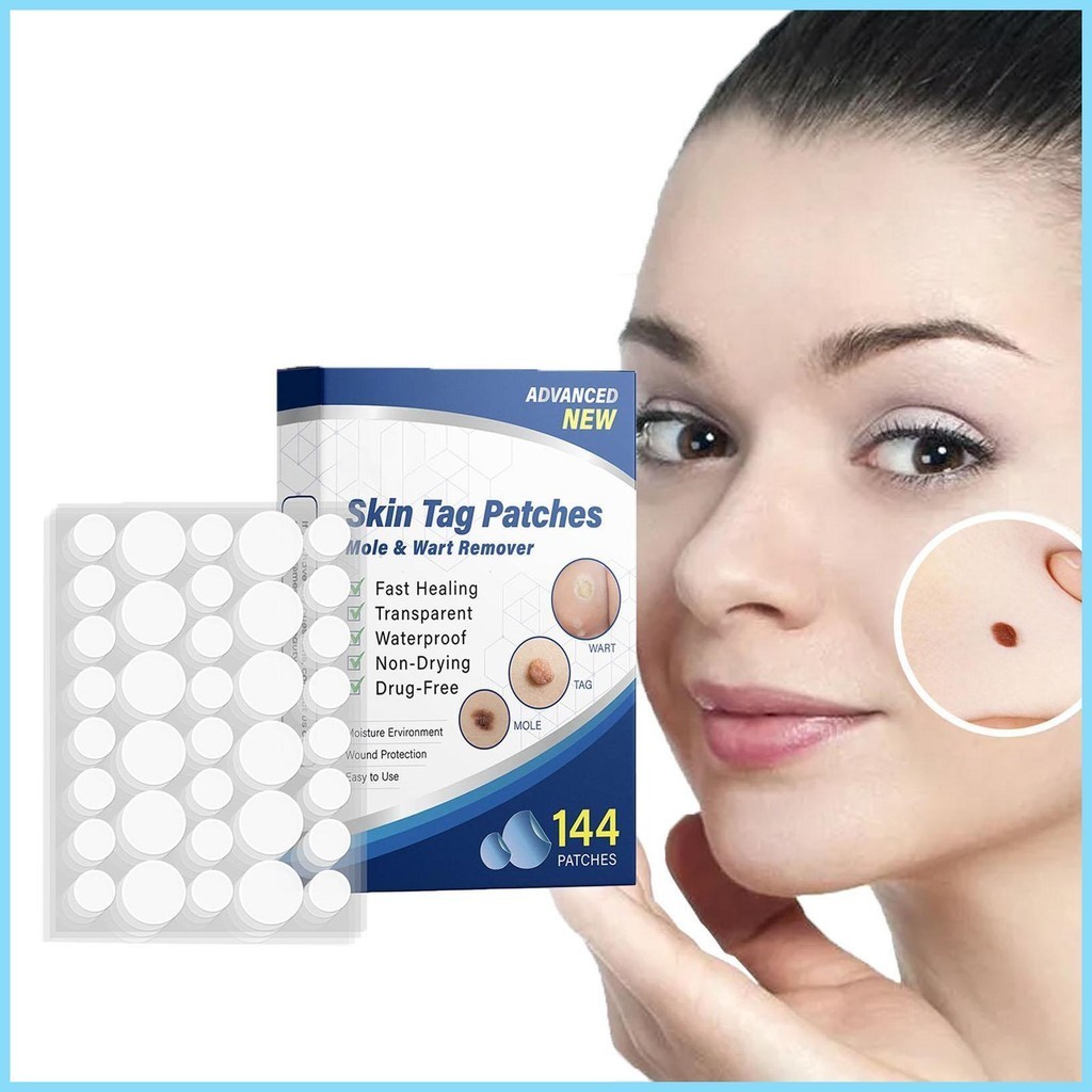 Skin Tags Patch Remover 144PCS Fast Healing Skin Tags Removal Stickers ...