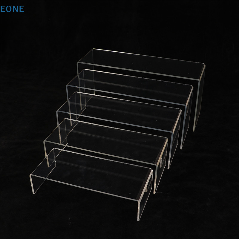 EONE U-shaped Clear Acrylic Display Riser Stand Jewelry Display Shelf ...