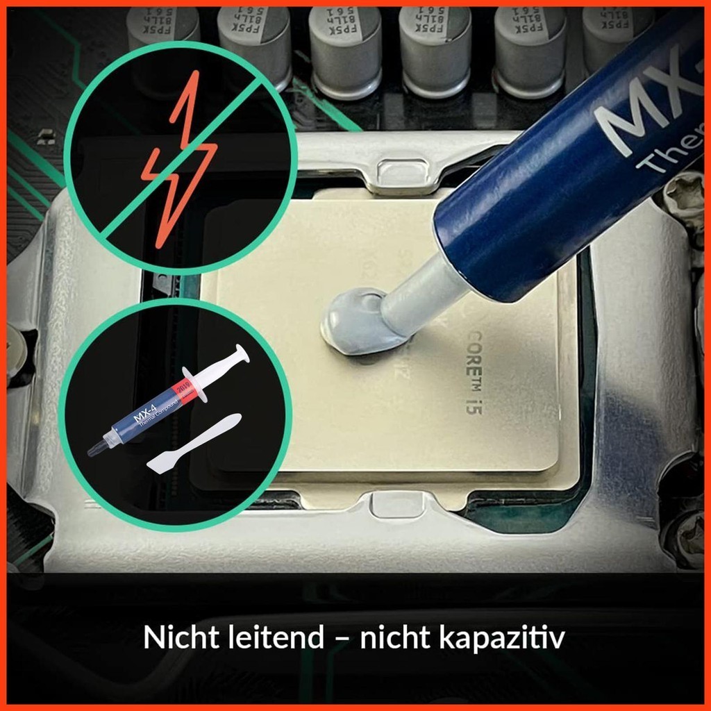 Thermal Paste Portable Thermal Paste for Computers Non-Conductive CPU ...