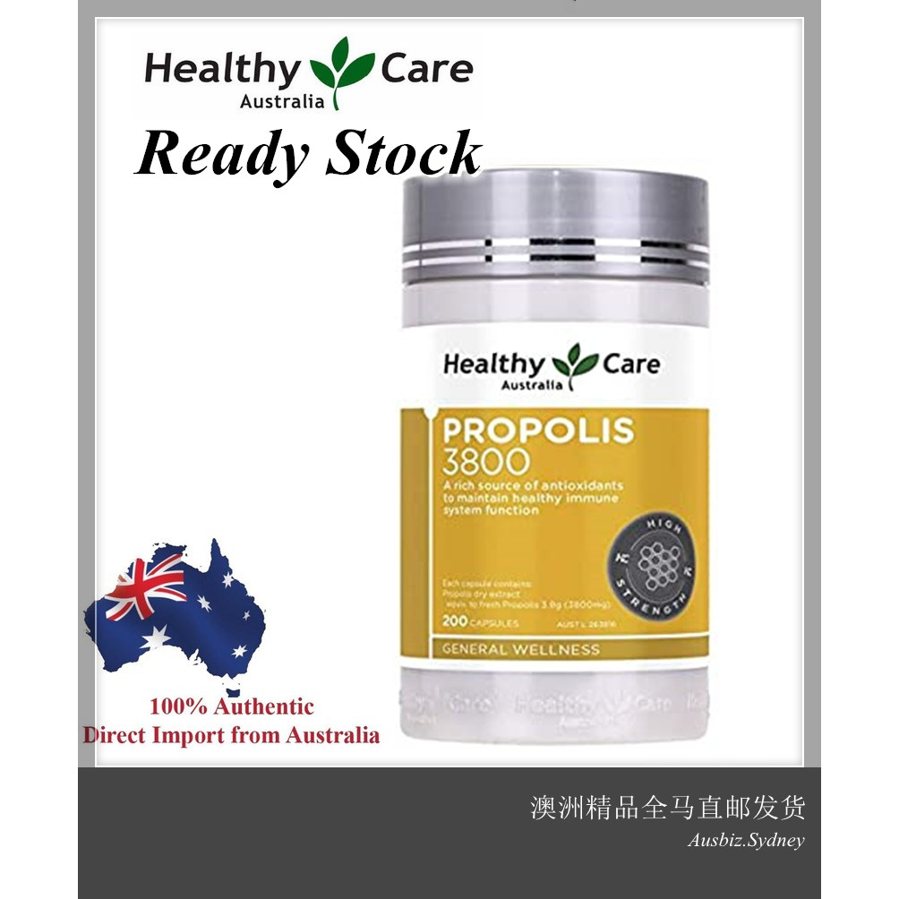 [Ready Stock EXP: 12/2027] Healthy Care Ultra Premium Propolis 3800mg ...