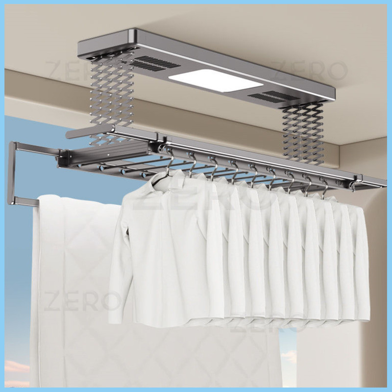 Automated Laundry Rack Home Control Ceiling Clothes Drying Rack Smart ...