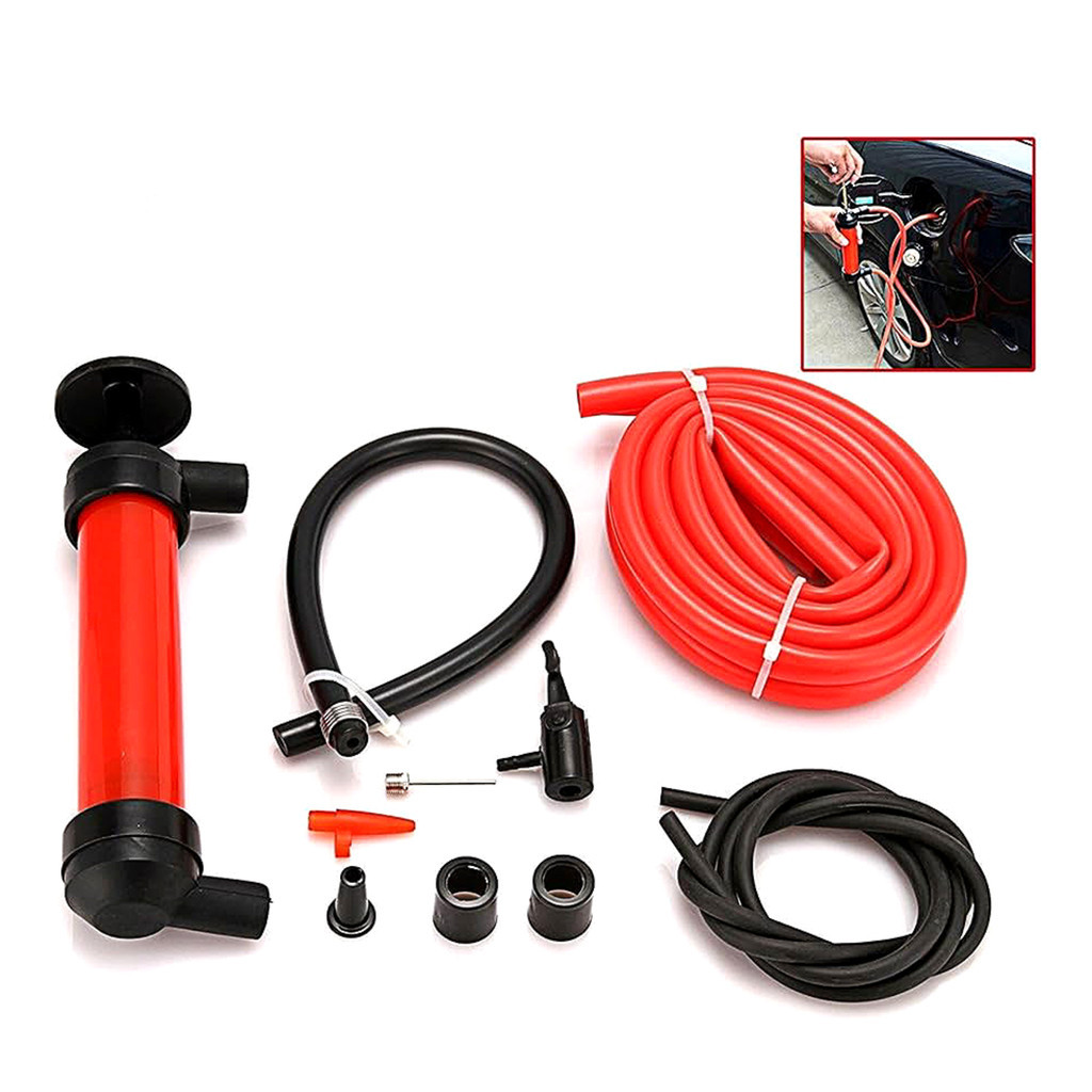 Aircon Drainage Hand Pump Siphon Transfer Pumps Kit Oil Gasoline Water ...