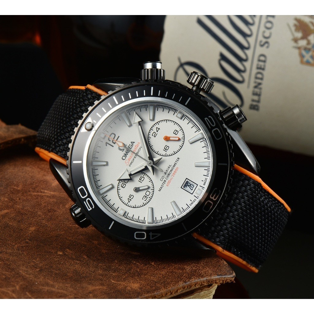 Omega omega Hippocampus Series Men's Watch Date Display Waterproof ...